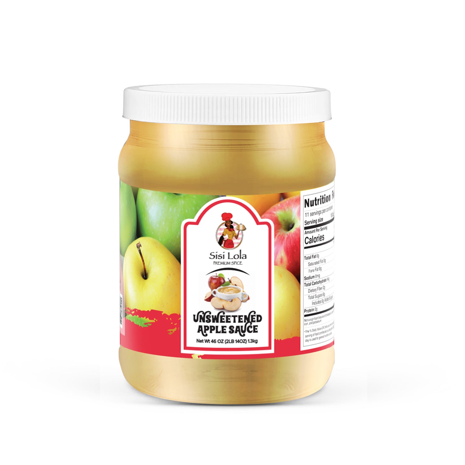 SISI LOLA APPLE SAUCE (Unsweetened) – Garden Market Atlanta